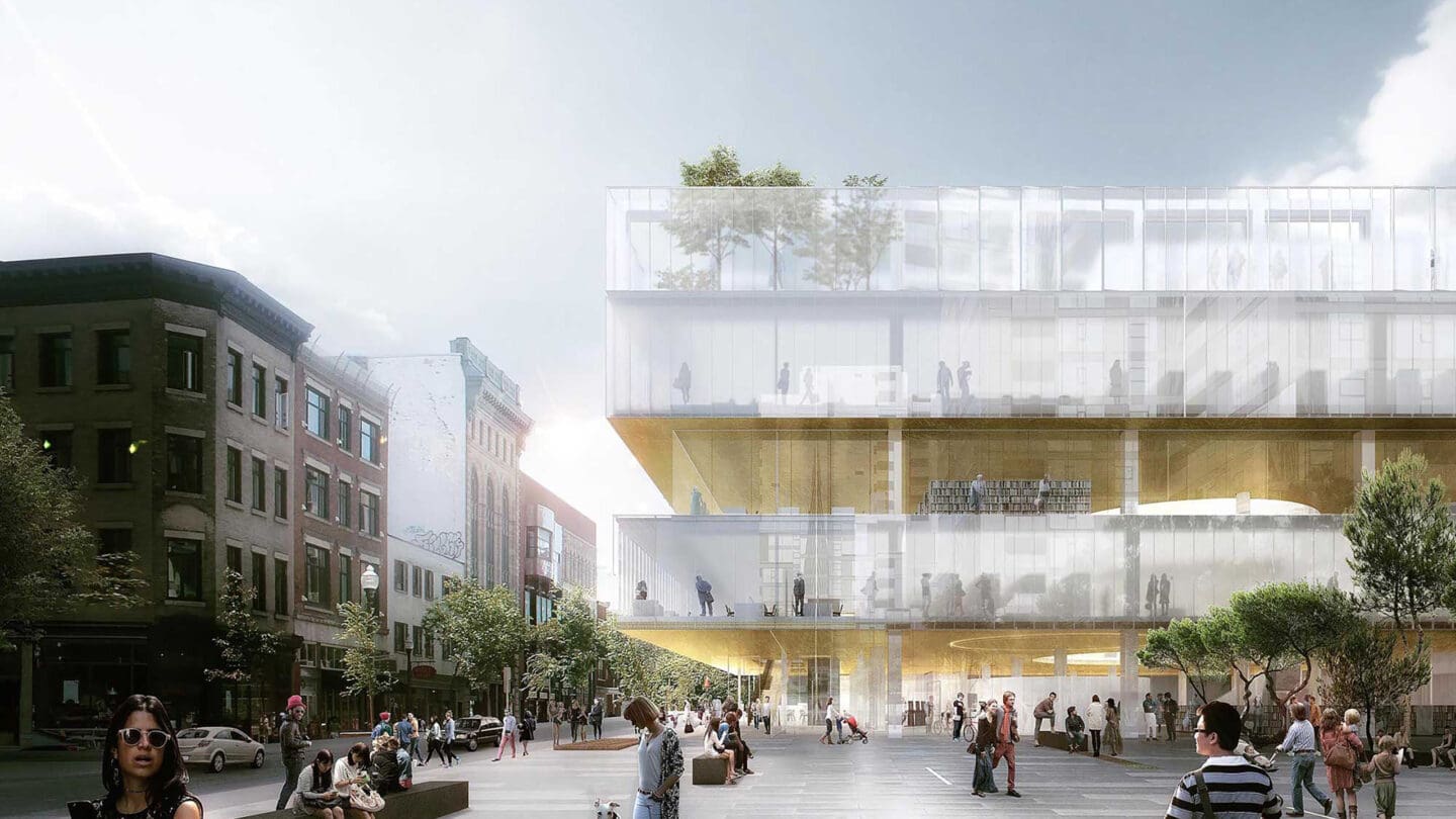 Major renovation and expansion - Gabrielle-Roy Library