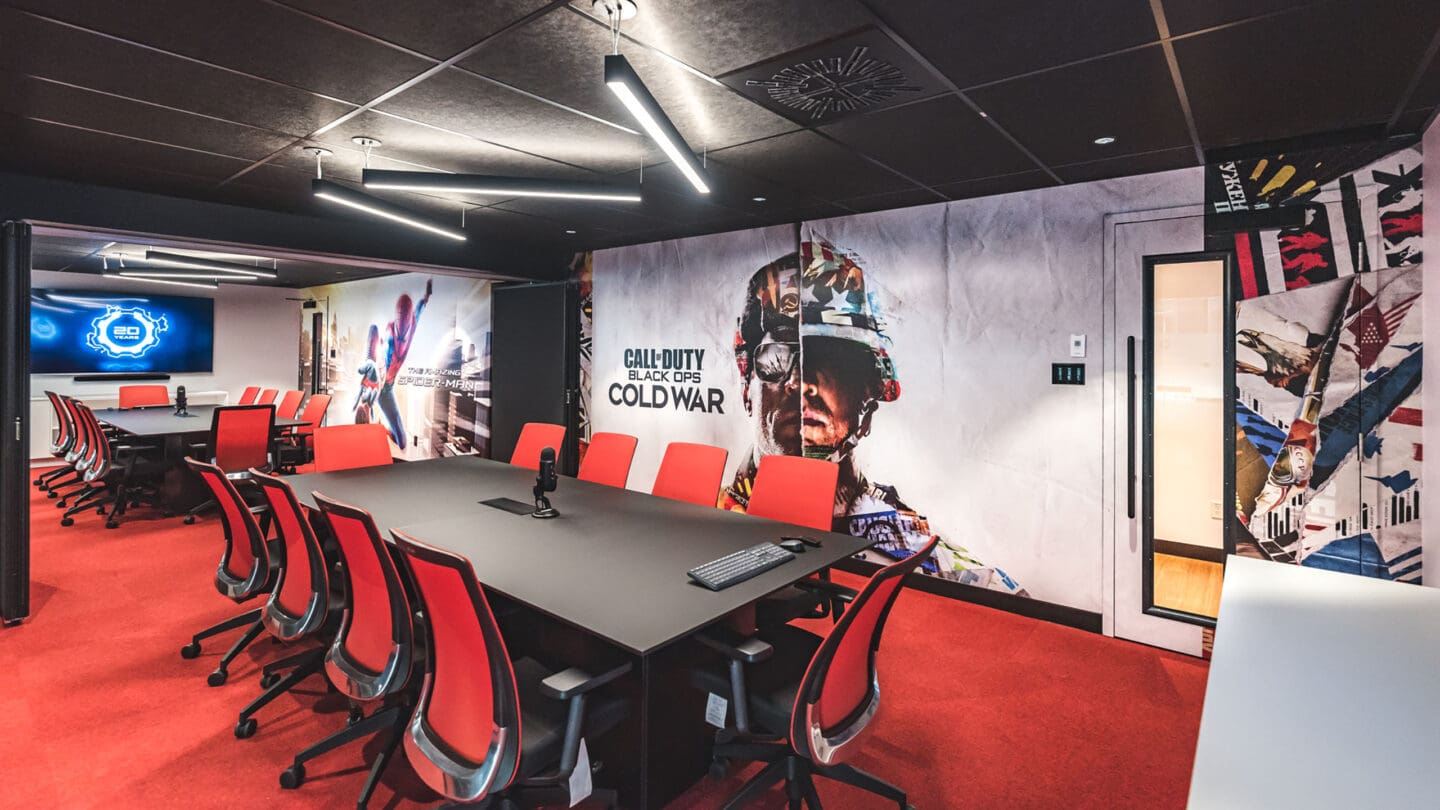 Rénovation des espaces bureaux – Beenox Québec