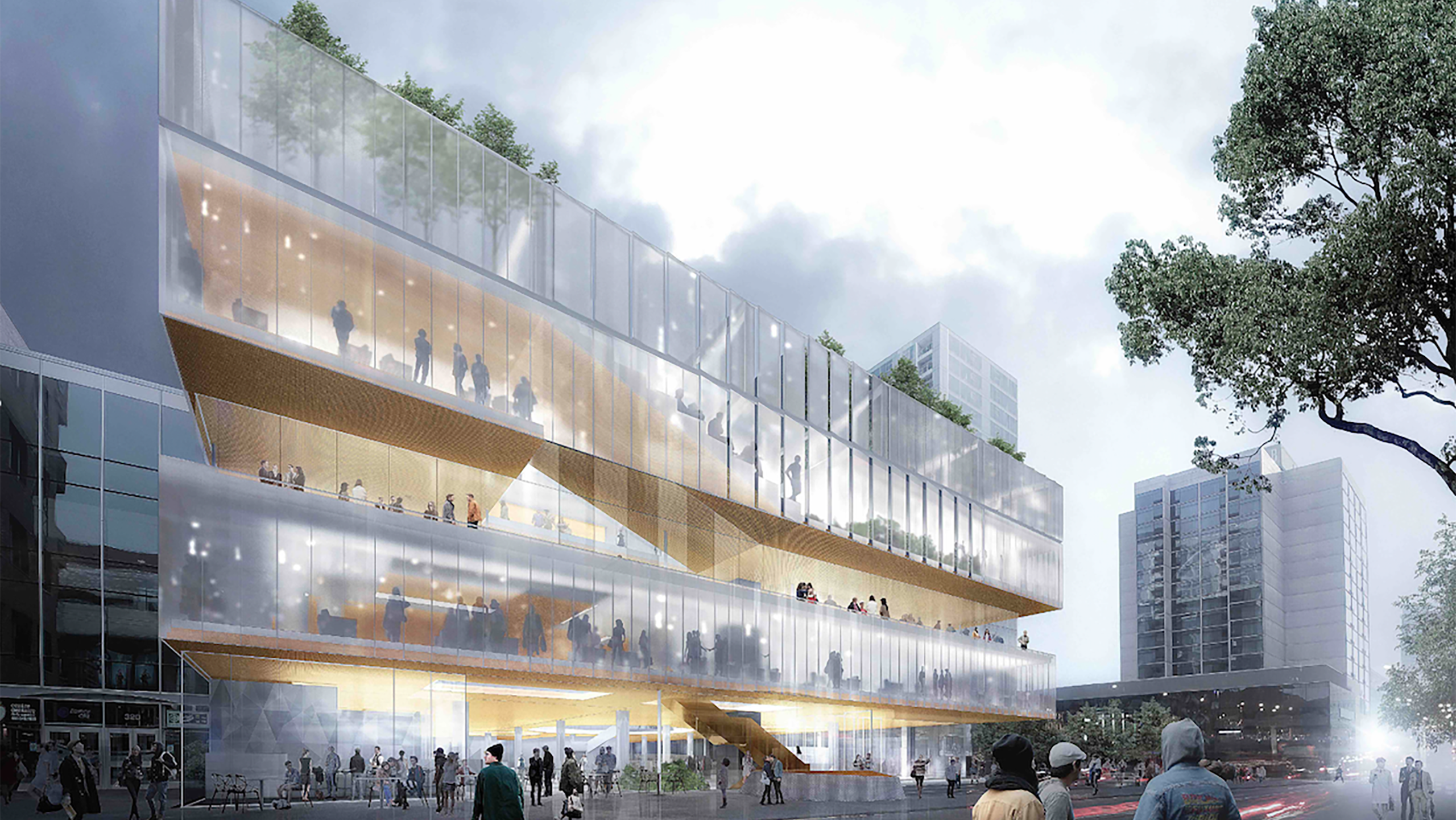 Major renovation and expansion - Gabrielle-Roy Library